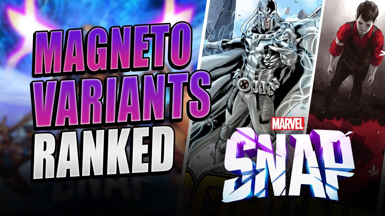 Magneto Variants RANKED In Marvel Snap! - YouTube