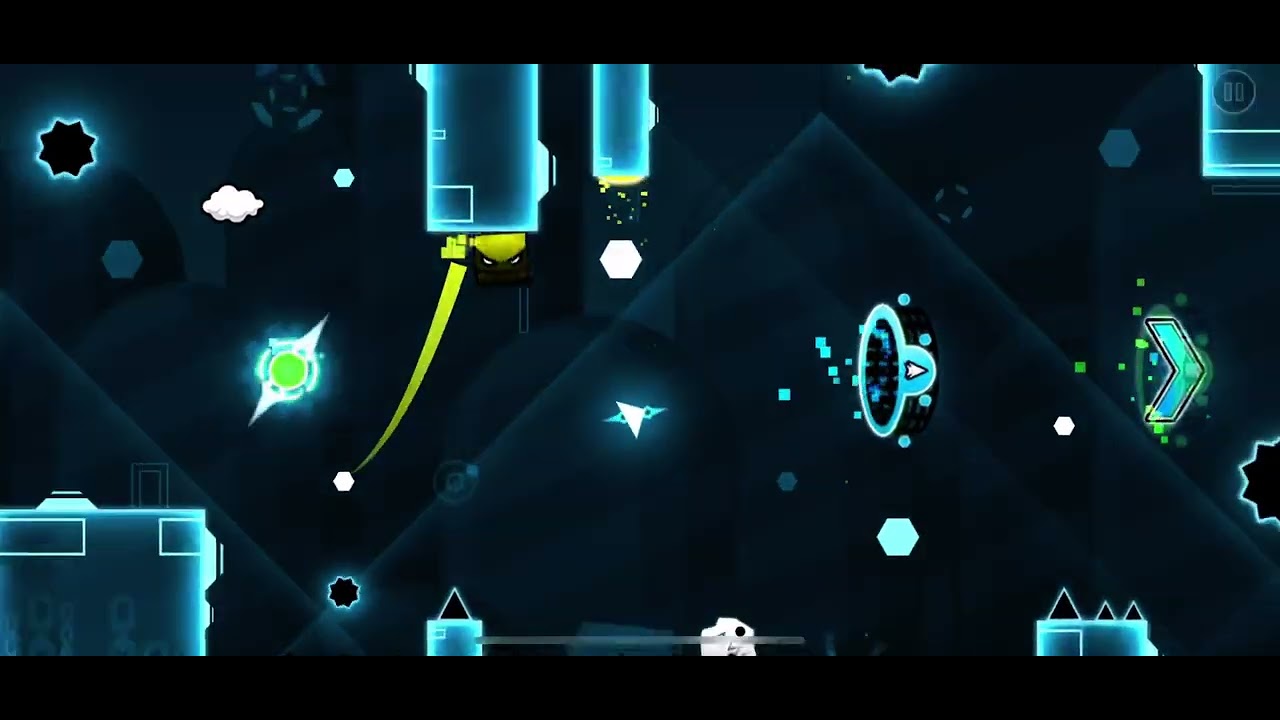 First race 100% Geometry dash - YouTube