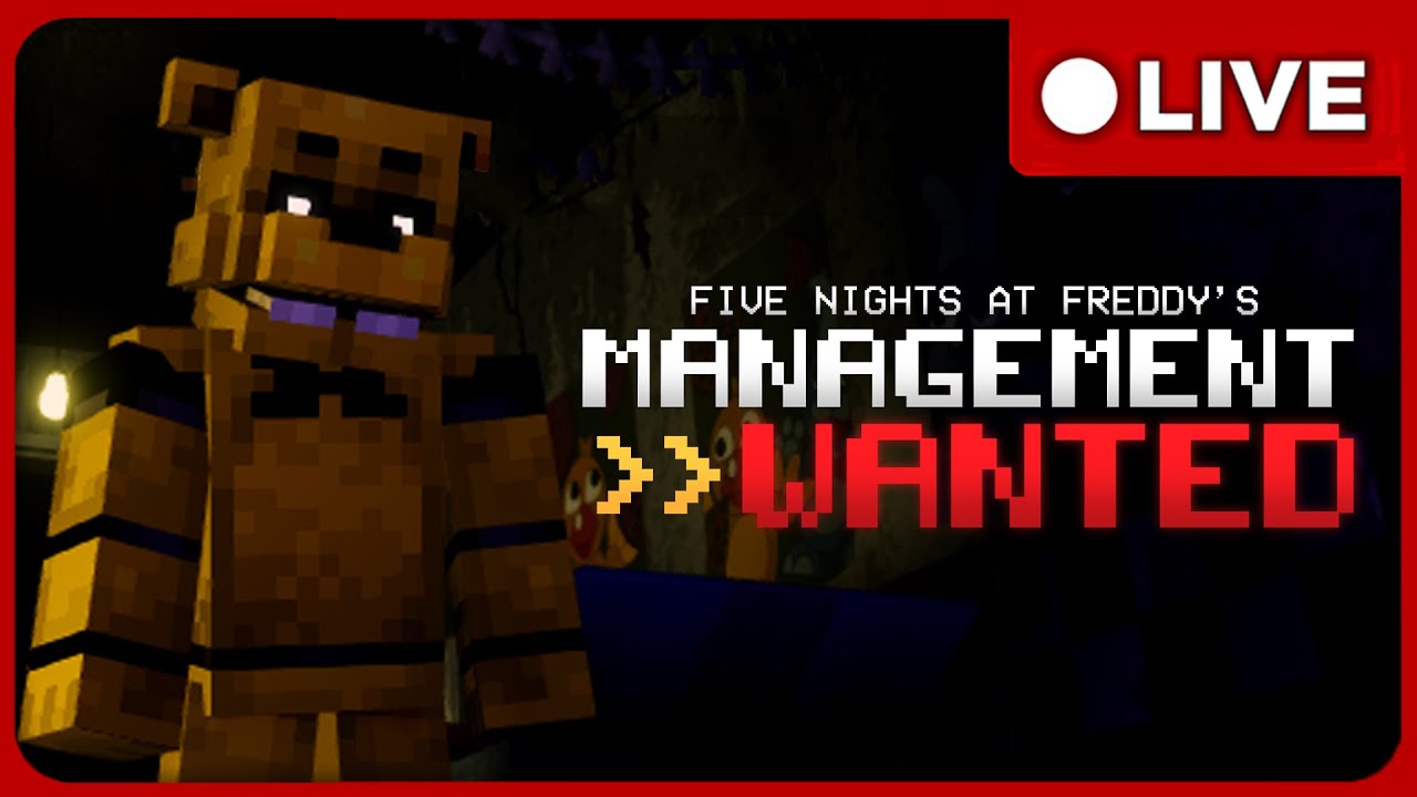 🔴Working on FNAF MW - LIVE🔴| FNAF: Management Wanted!🐻 - YouTube