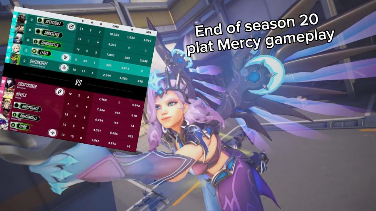 Winning and having fun with Lucio Mercy! - Console Mercy Overwatch 2 ...