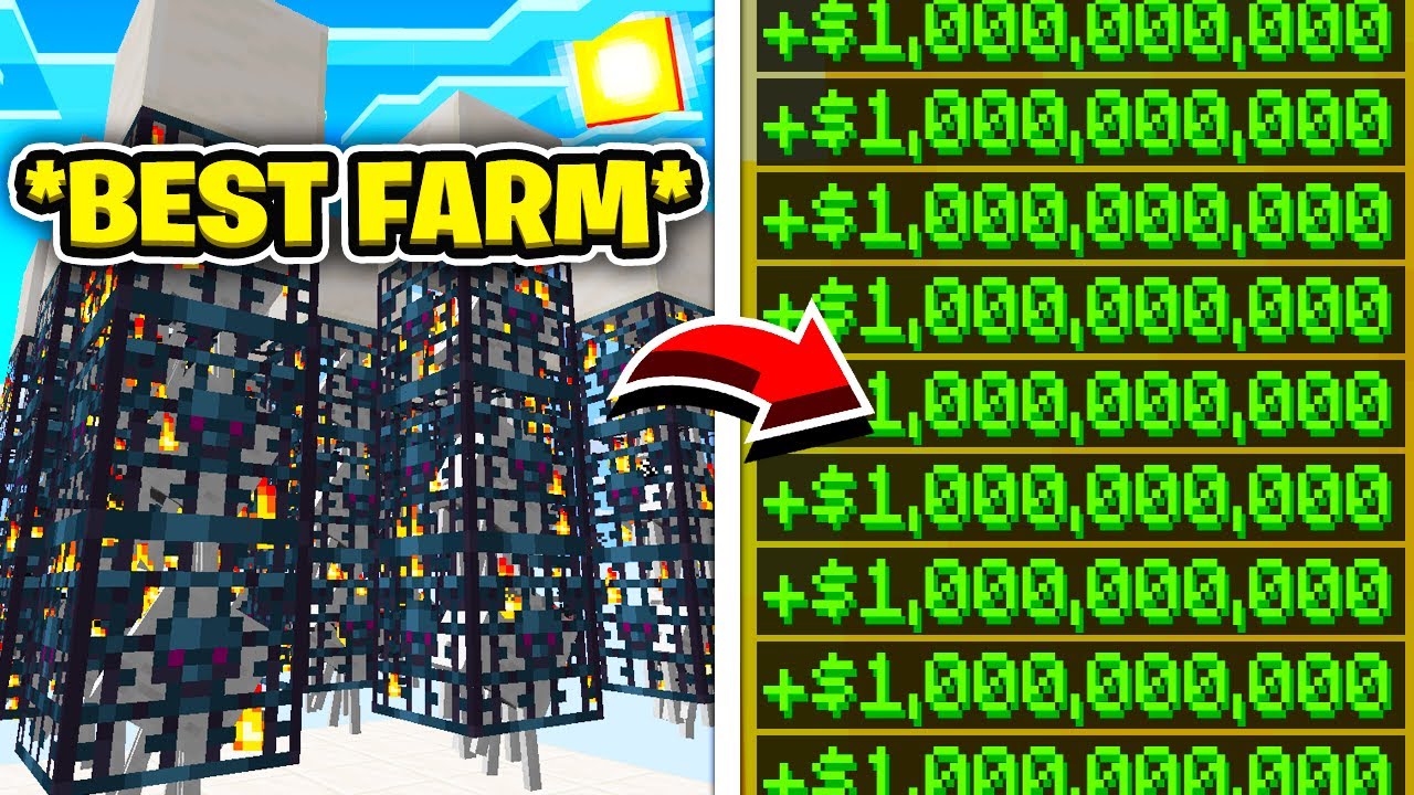 THE *BEST* FARM on NEW MINECRAFT SKYBLOCK SERVER! | Minecraft Skyblock ...