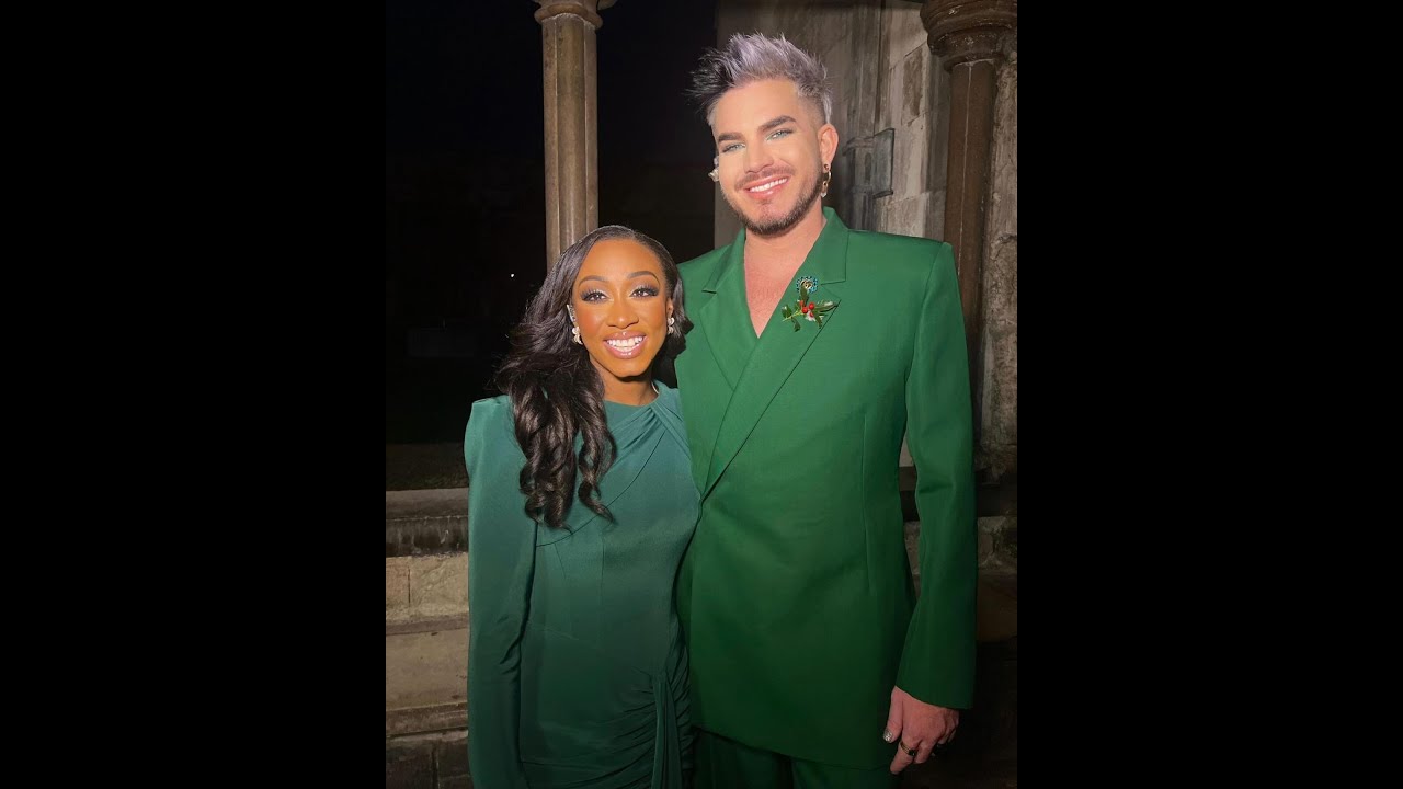 Adam Lambert and Beverley Knight/Royal Carols-The Christmas Song clip ...