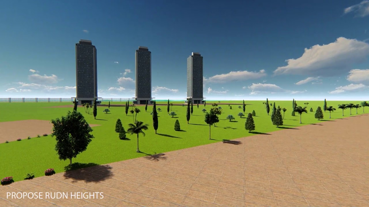 Rudn Enclave 3D Animation video| Ruden Enclave society|bahria Enclave ...