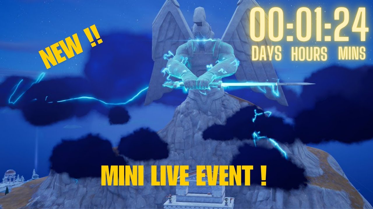 FORTNITE NEW MINI LIVE EVENT !! - YouTube
