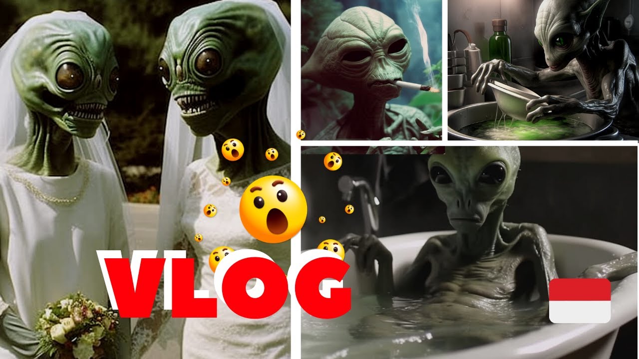 Alien Vlog : A Day In Life Of Alien 😲😲😨😨 - YouTube