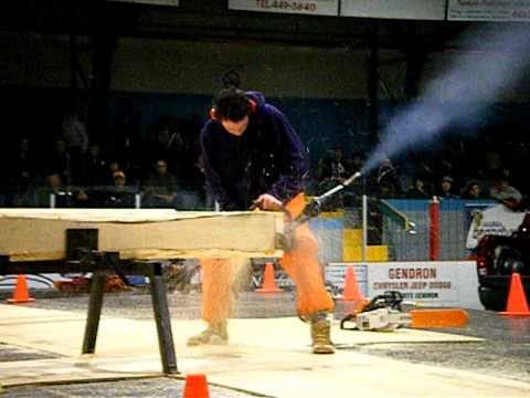 partner 7000 0-80 modified chainsaw maniwaki 2010 - YouTube