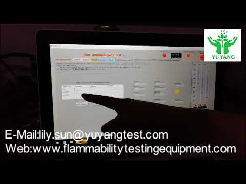 EN ISO 1182 Flammability Testing Equipment non combustible Building ...