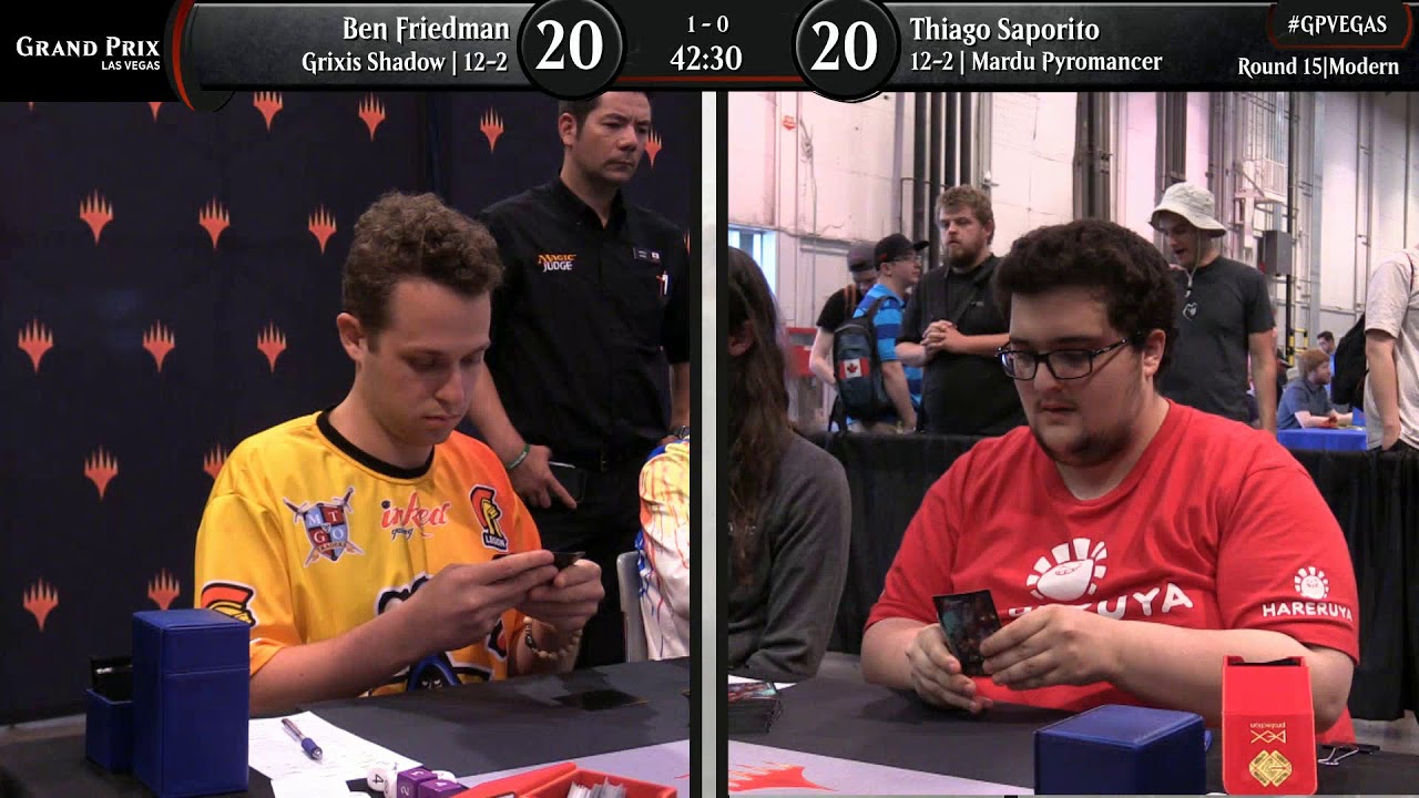 Magic the Gathering GP Vegas 2018 Round 15 Modern - YouTube