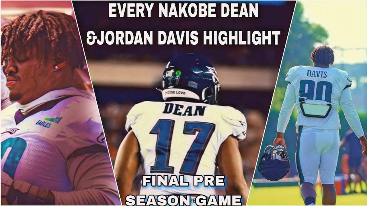 Every Nakobe Dean And Jordan Davis Highlight Final Preseason Game 5277
