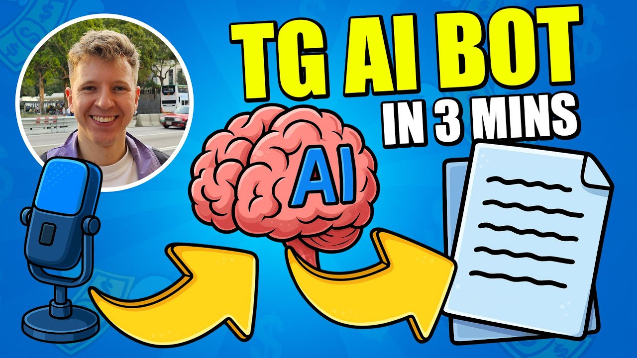 I Built an AI Voice-to-Text Telegram Bot in 3 Minutes (FULL GUIDE ...