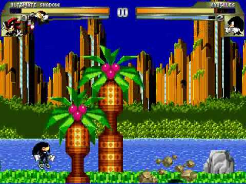 mugen- NEW CHAR ultimate shadow - YouTube