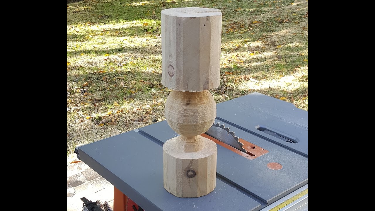 How to Turn Your Table Saw Into A Lathe - YouTube