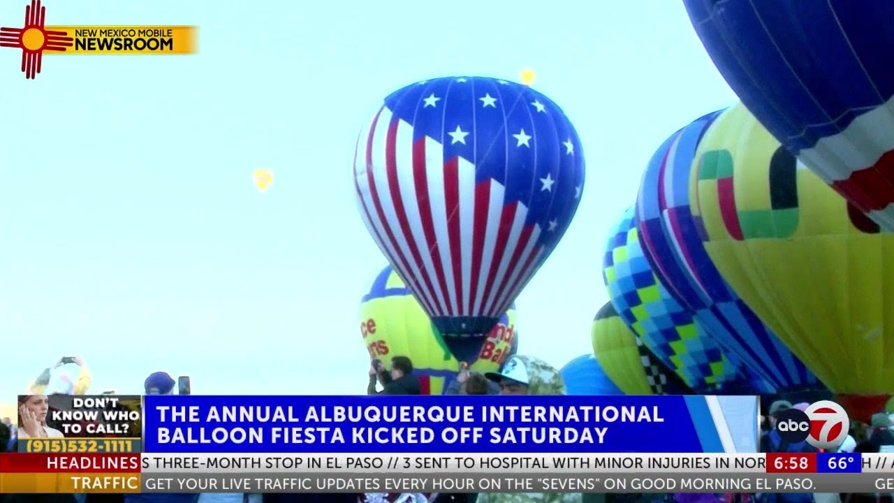 The 50th Annual Albuquerque International Balloon Fiesta - YouTube