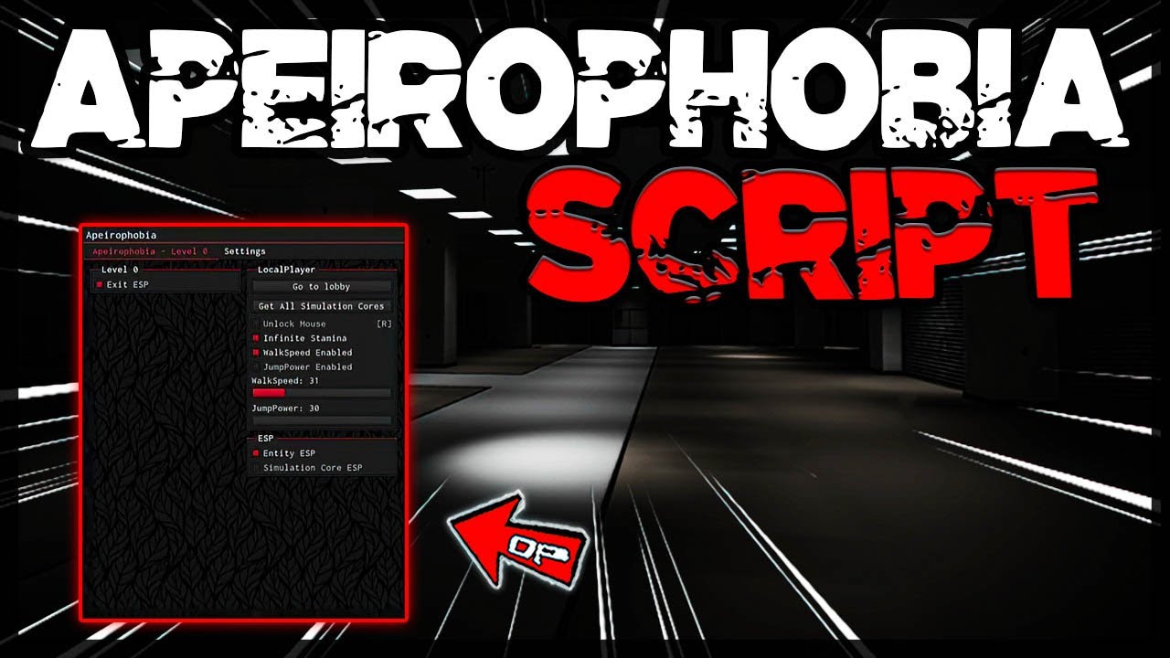 BEST | Apeirophobia Script [2024] Very OP Scripts - YouTube