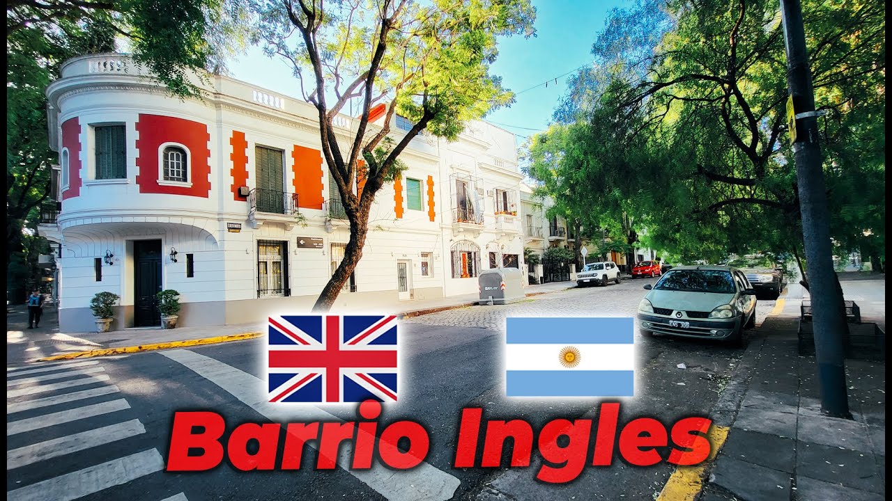 🇬🇧 ASÍ es el BARRIO INGLES de BUENOS AIRES 🇦🇷 ARGENTINA - YouTube