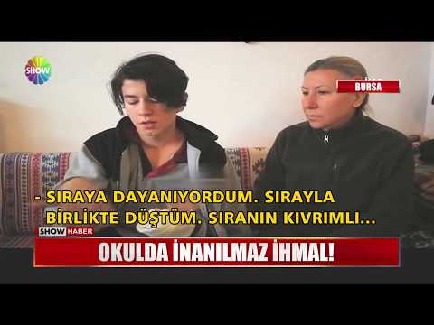 Okulda inanılmaz ihmal!