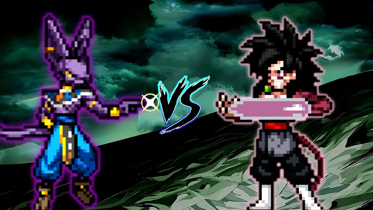 Beerus V6 (Inseph) (New) VS Goku Black SSJ4 V2 in Jump Force Mugen ...