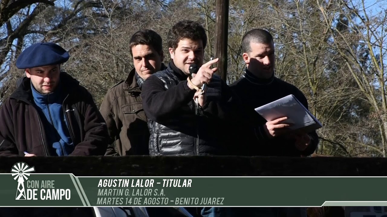 Agustín Lalor - Martín G. Lalor - Martes 14 de agosto de 2018 - Benito ...
