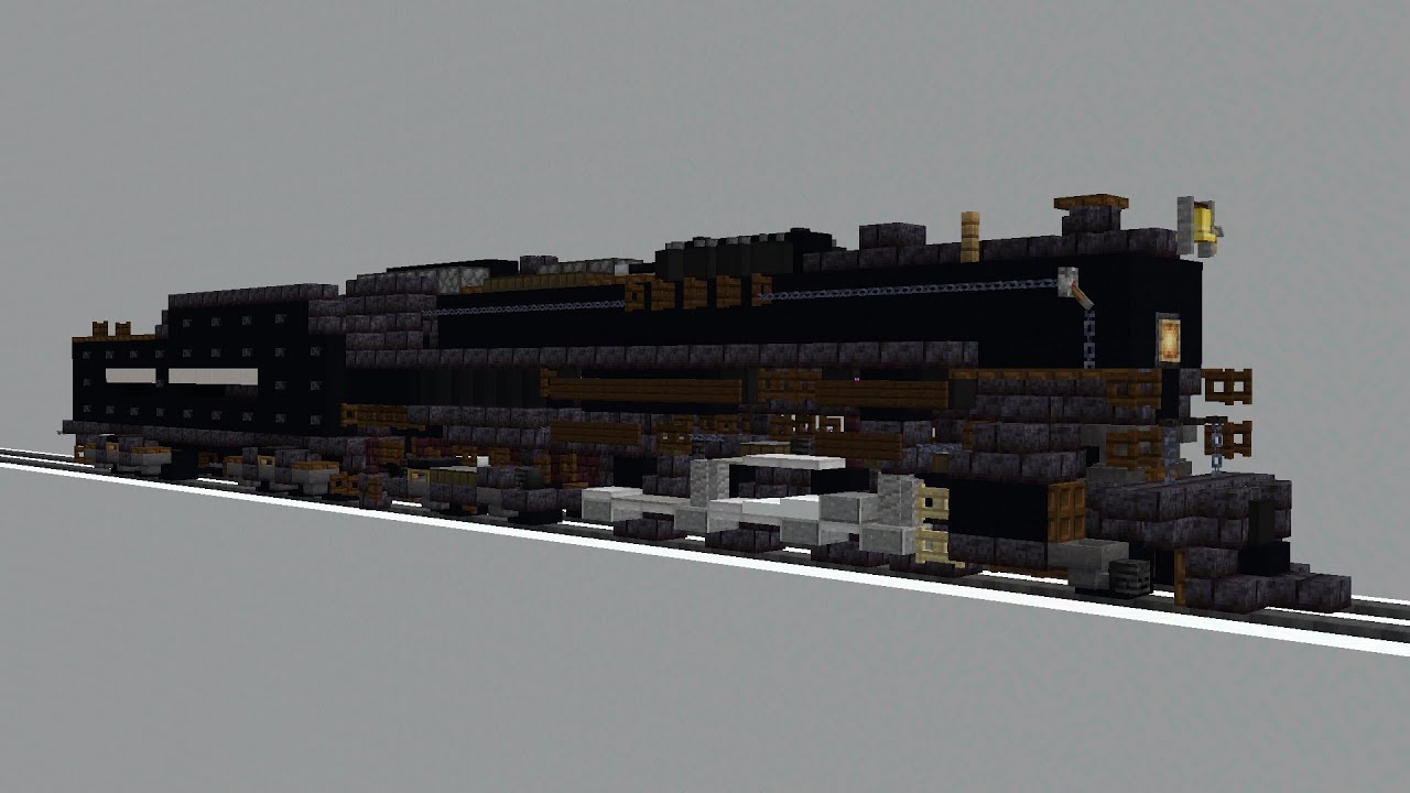 How to build the Polar Express in Minecraft Part 2: The Loco ...