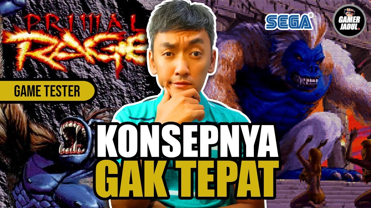 PRIMAL RAGE SEGA (1994) | Retro Game SEGA GENESIS MEGA DRIVE - YouTube