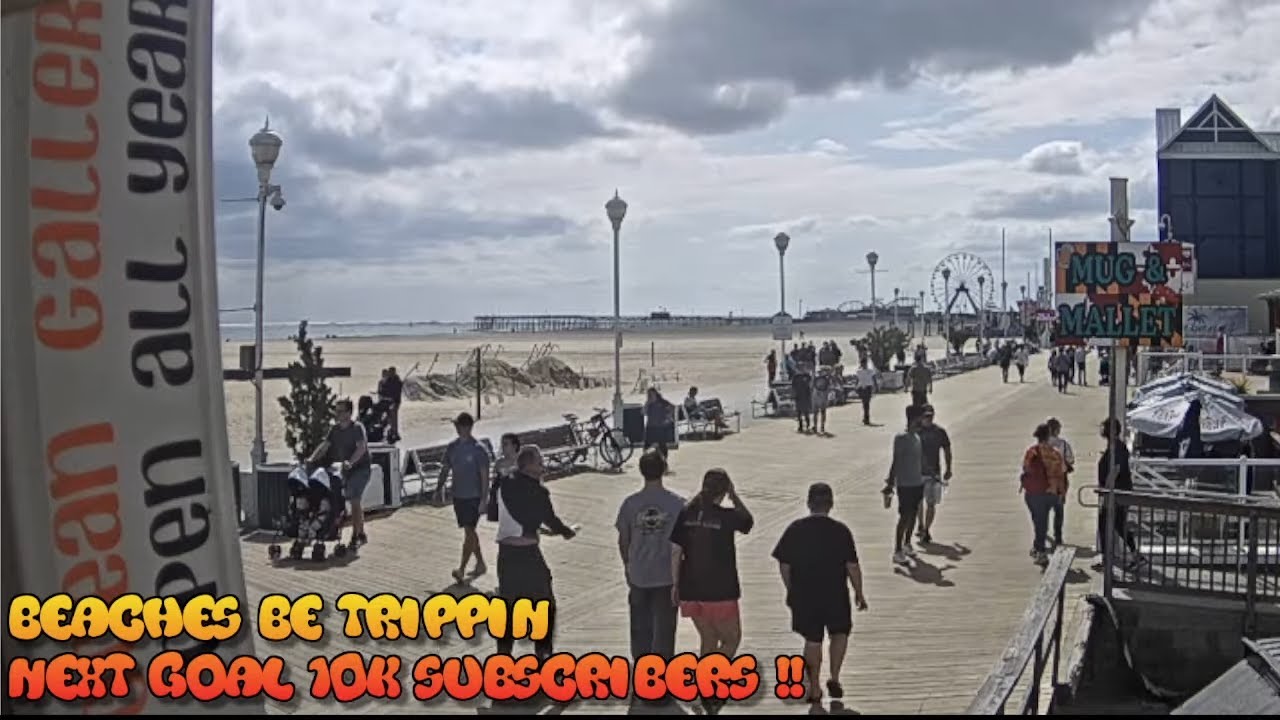 Ocean City, MD Boardwalk Cam - Maryland beach live webcam - ocean city ...