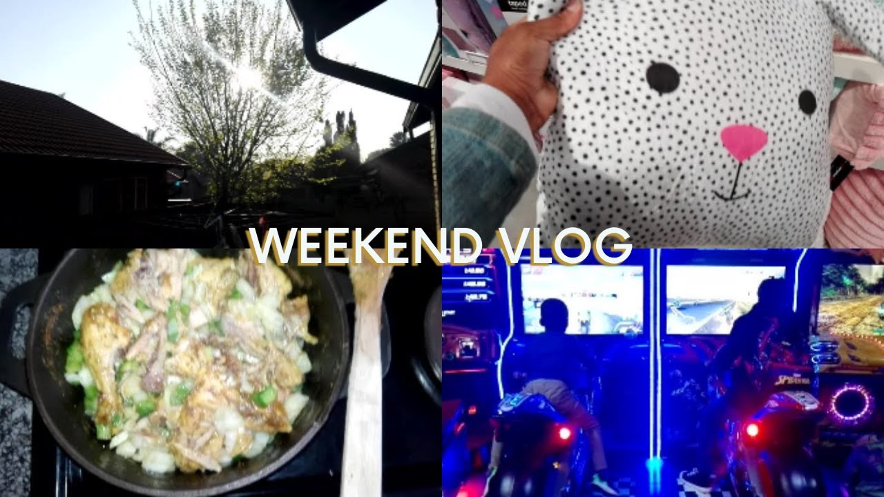 WEEKEND VLOG: Gift Shopping | Cooking | Arcade Games - YouTube