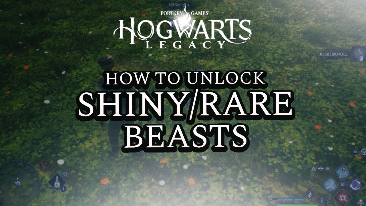 How to Get 'Shiny/Rare' Beasts In Hogwarts Legacy (Glowing Beasts ...