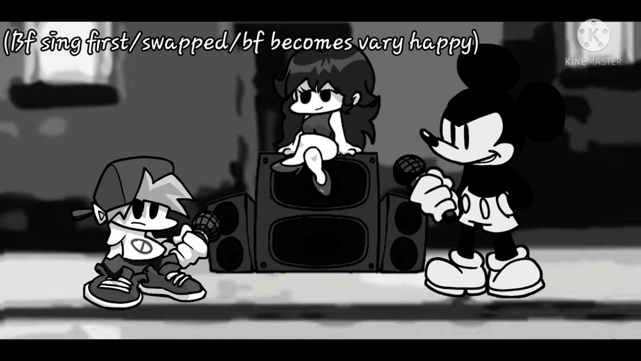 Unhappy, But Swapped (SNS/FNF/ vs mickey mouse) - YouTube