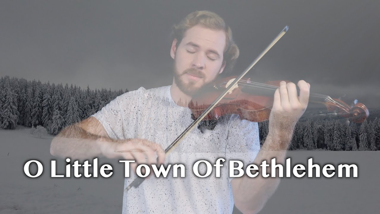 O Little Town Of Bethlehem - Jonathan Violin Hymns - YouTube
