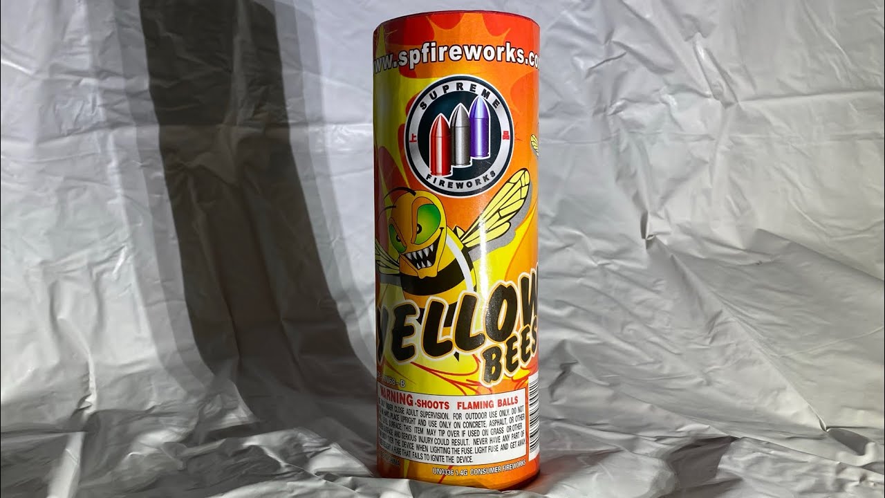 Yellow Bees by Supreme Fireworks - YouTube