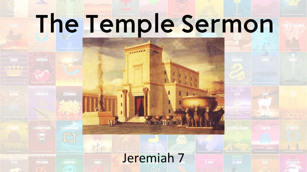 The Temple Sermon of Jeremiah - YouTube