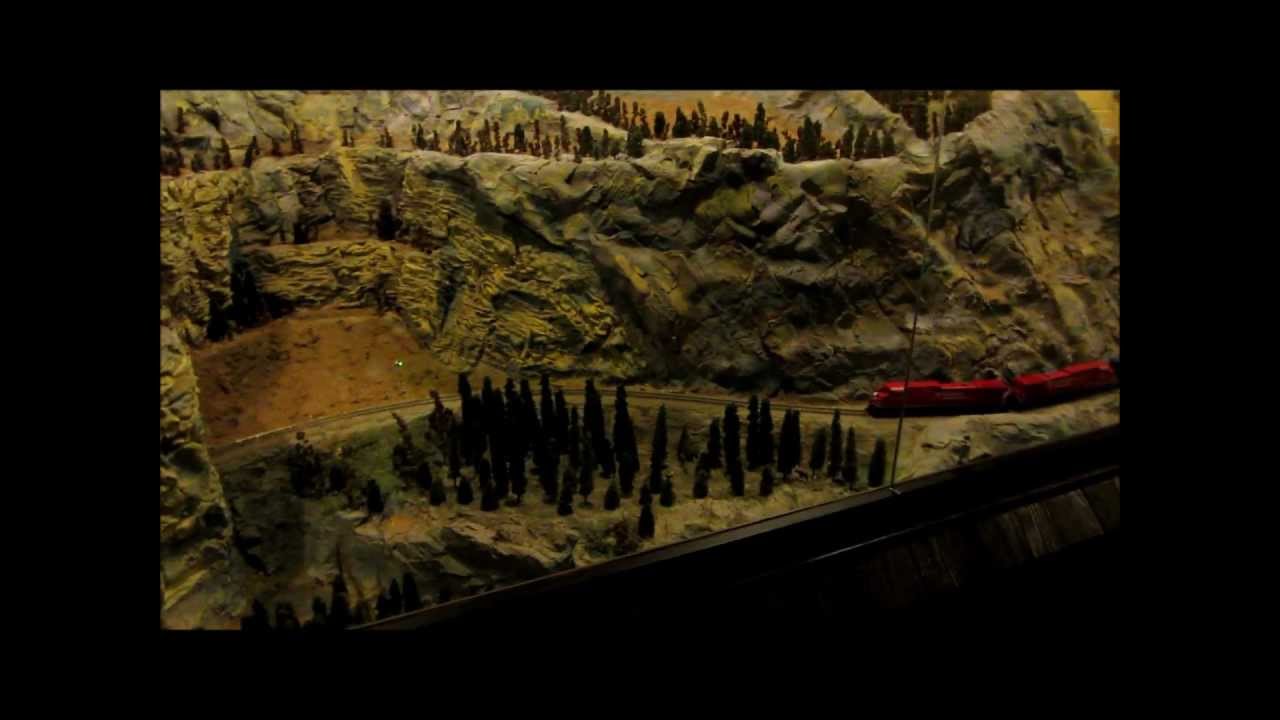 Model train at Grain Academy & Museum (Calgary) - YouTube