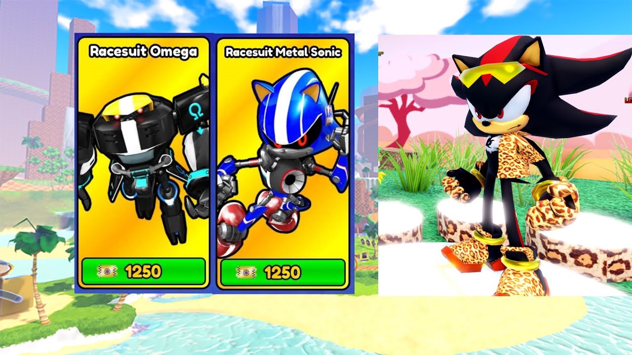 КАК БЫСТРО ПОЛУЧИТЬ RACESUIT OMEGA, RACESUIT METAL SONIC И CHEETAH ...