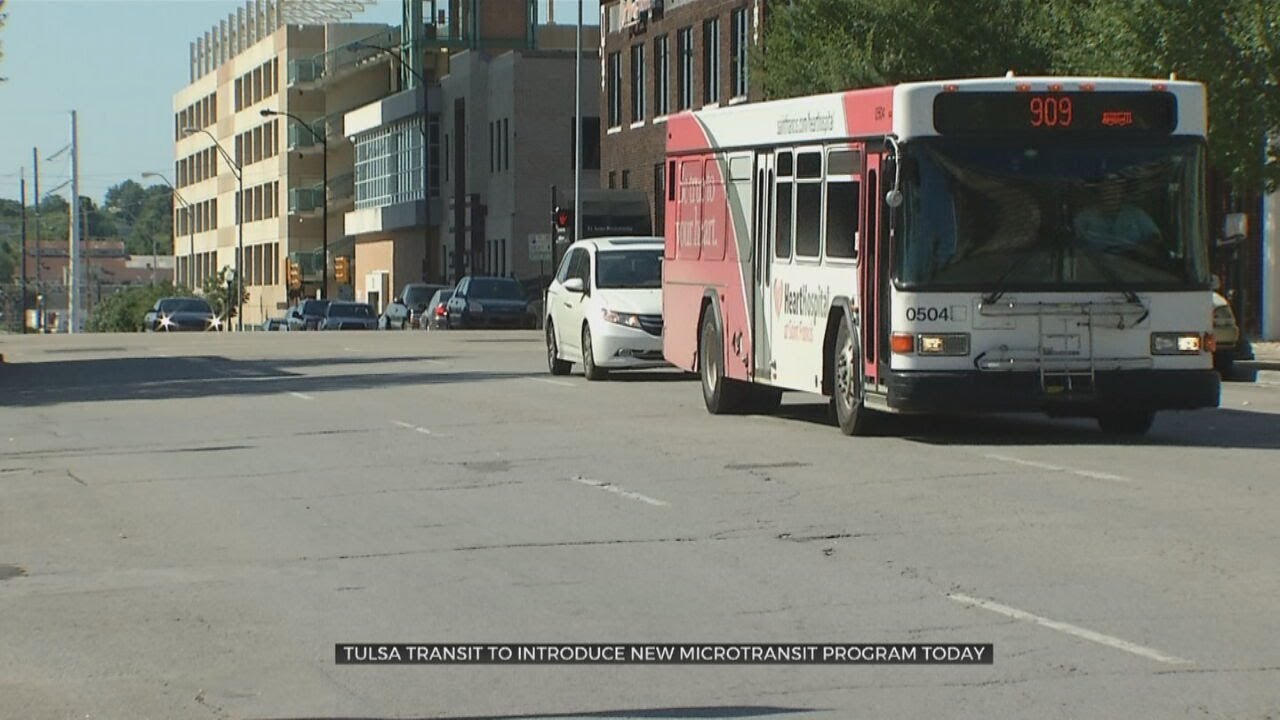 Tulsa Transit To Introduce New Micro-Transit Program - YouTube