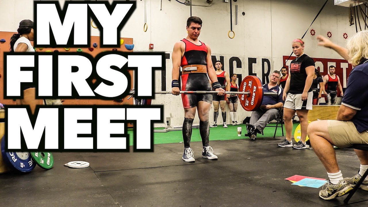 My First Powerlifting Meet !!! - YouTube