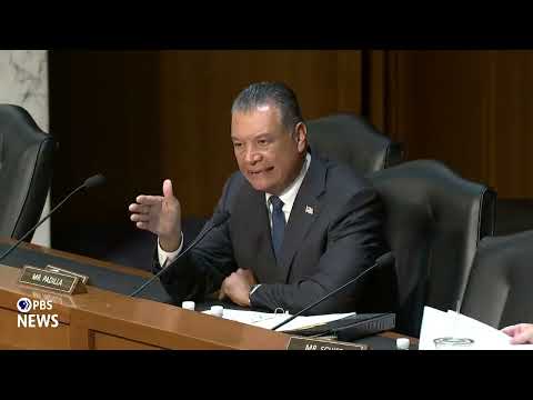 WATCH: Sen. Padilla questions FBI Director Kash Patel in oversight hearing