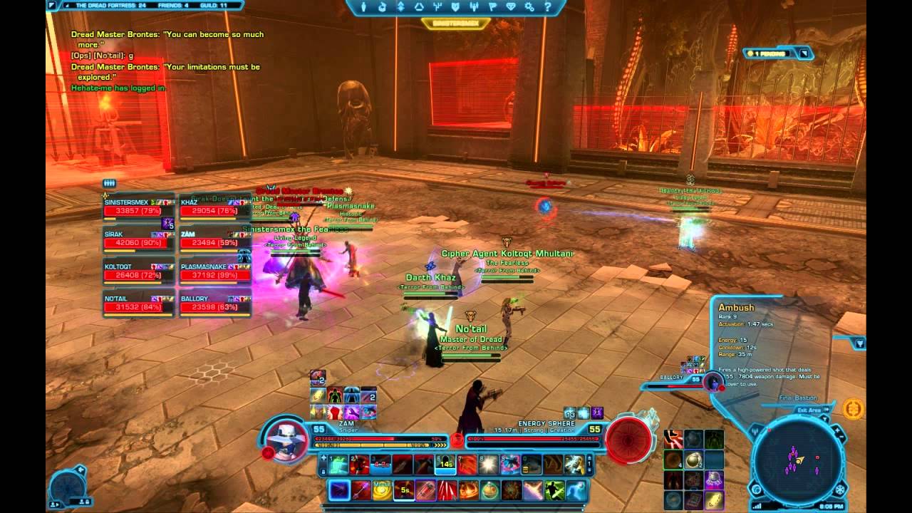 (TFB) Dread Fortress - Brontes HM 8-man - YouTube