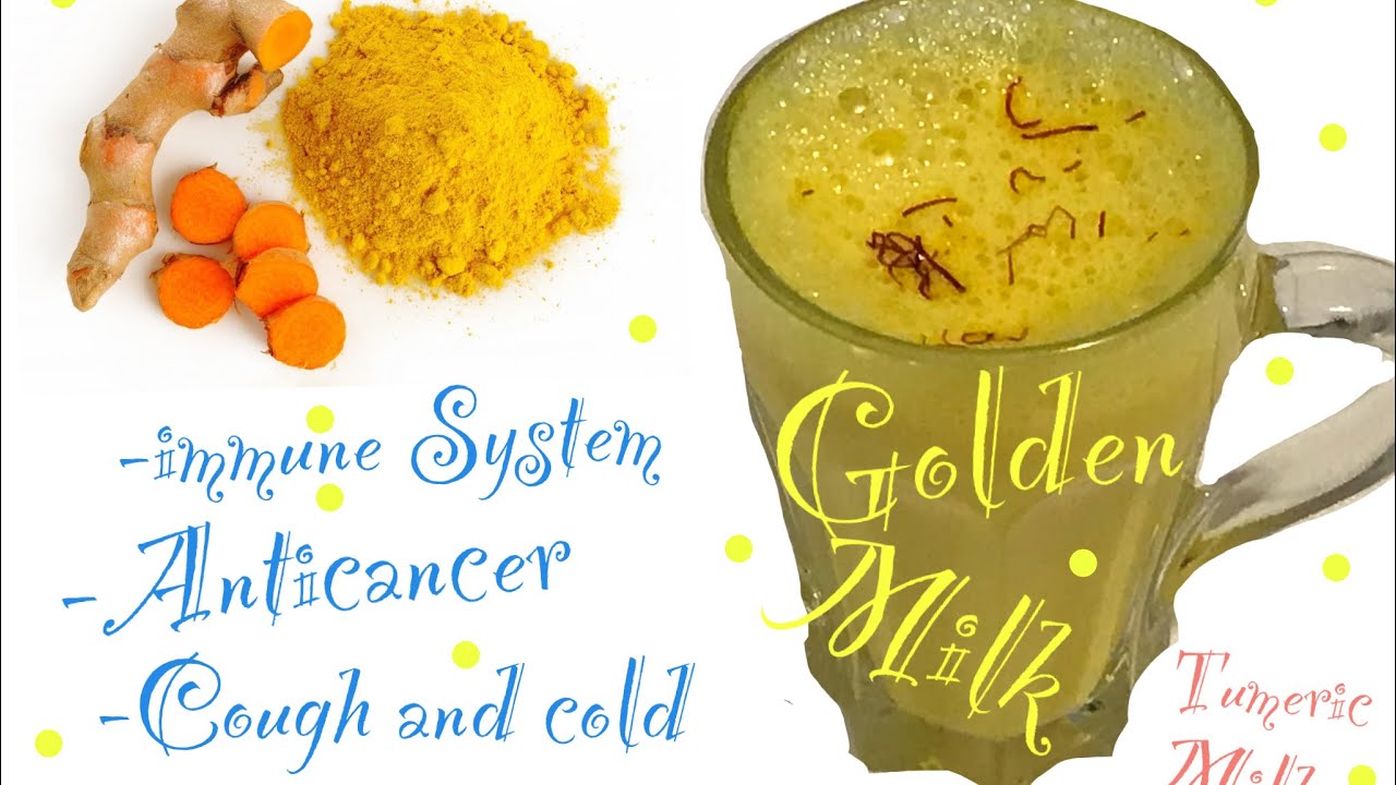 Golden Milk/turmeric milk/Haldi Doodh !! Original Recipe - YouTube