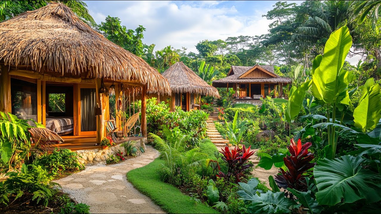Sustainable Design for 2025: Luxury Eco Resorts & Tropical Courtyard ...
