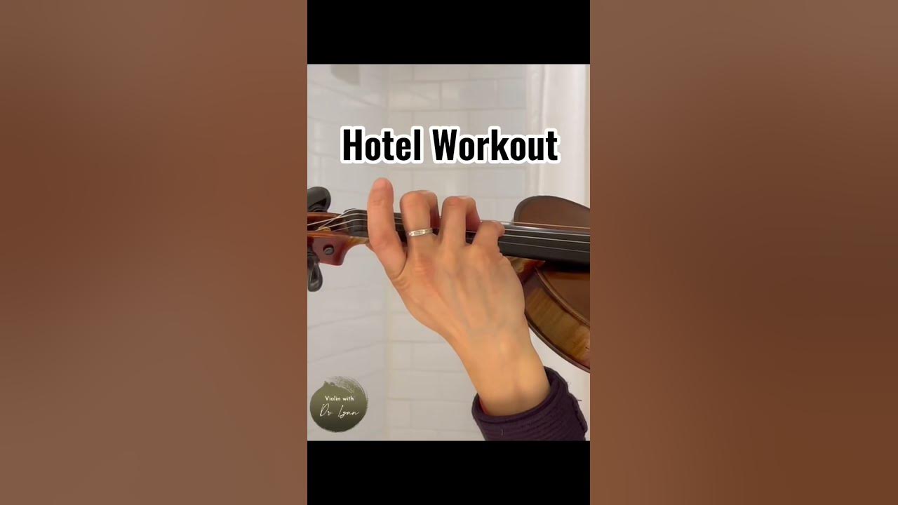 Hotel Room Workout For Violinists Left Hand Finger Independence