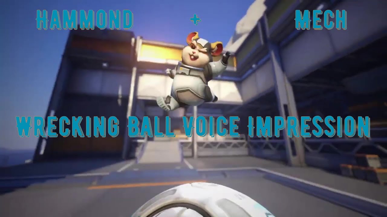 Wrecking Ball Voice Impression(Mech AND Hammond)-Overwatch - YouTube