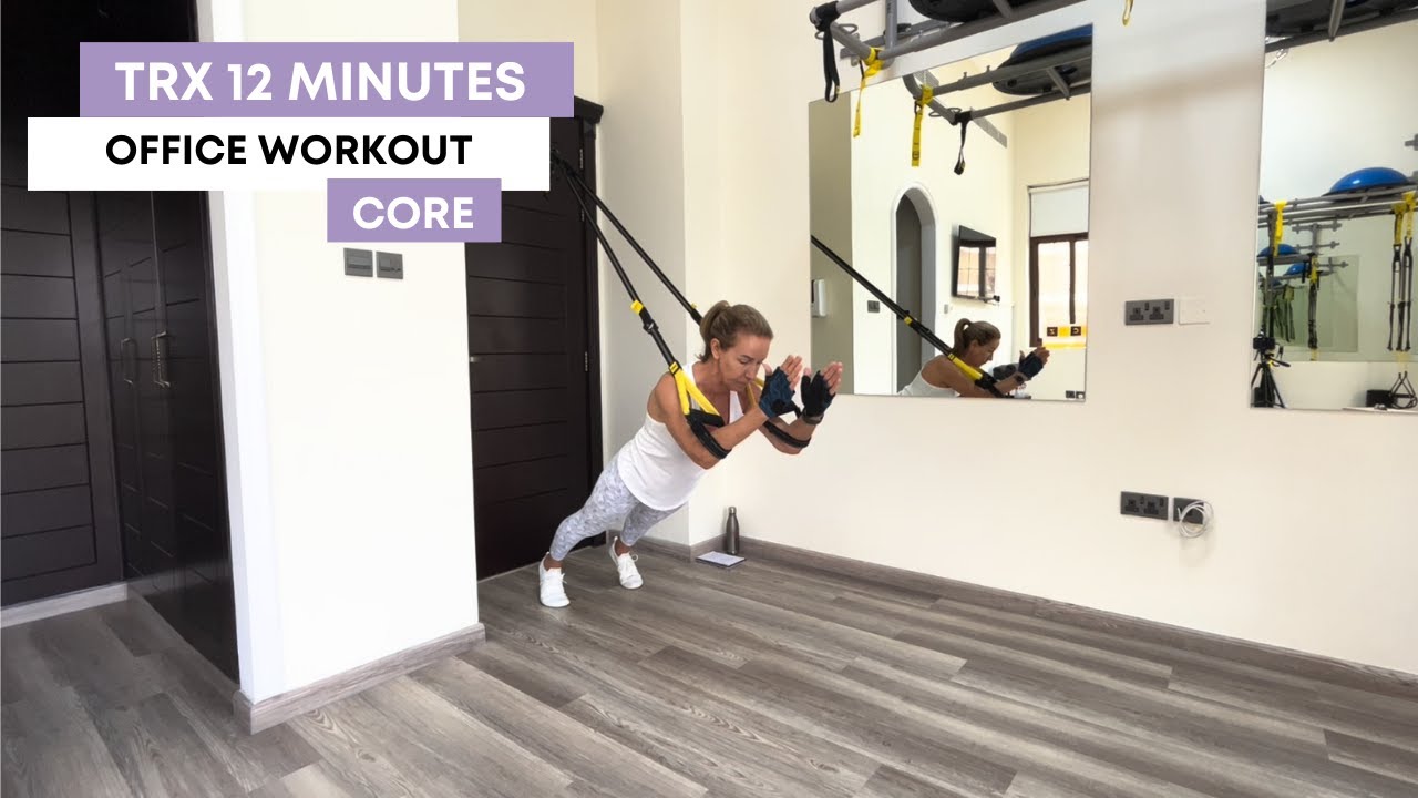TRX Office Workout for Core - YouTube