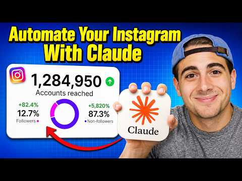 Claude Just Made it EASY To Automate Growing on Instagram in 2026 (Claude for Instagram)