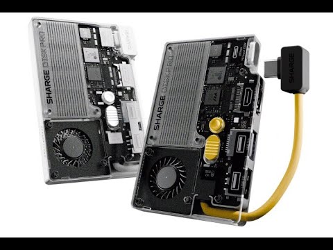 Sharge Disk Pro First Look — Magnetic SSD + 5-Port Hub, 4TB, Active ...