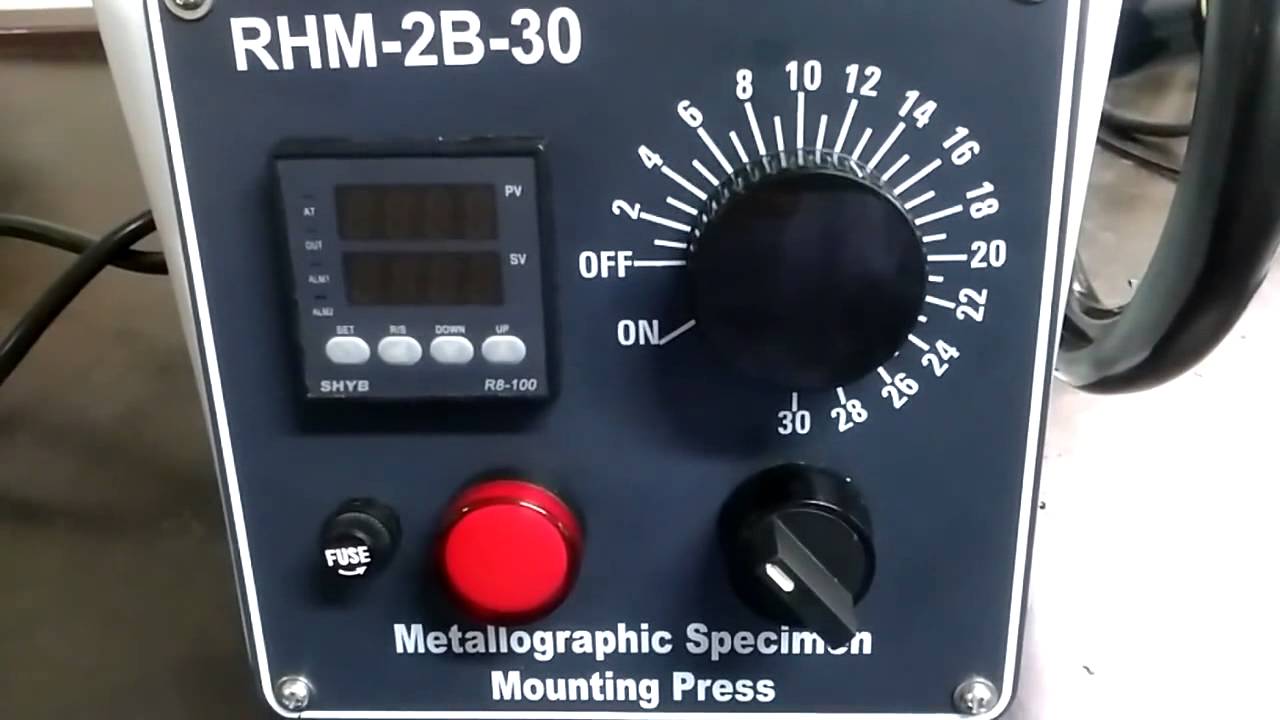 Hot Mounting Machine Small Size - YouTube