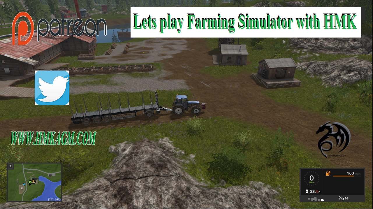 FS17 - stump grinding - YouTube