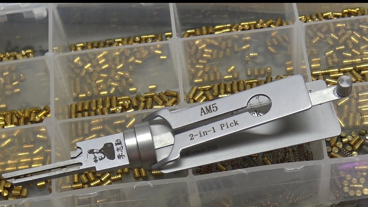 (419) Why You Can't Pick #8 Pins with AM5 American Lock Lishi - YouTube
