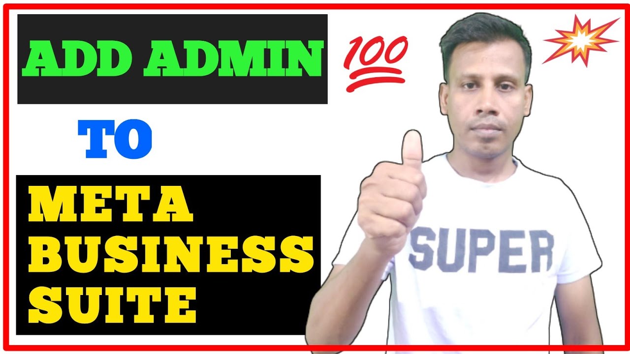 Add Admin To Meta Business Suite | Meta Business Suite Me Admin | Admin ...