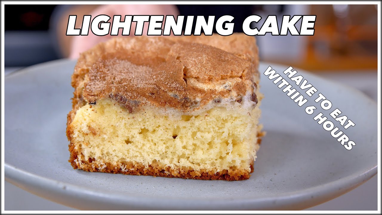 You Have 6 Hours To Eat This Cake... 1925 Lightening Cake Recipe - Old ...