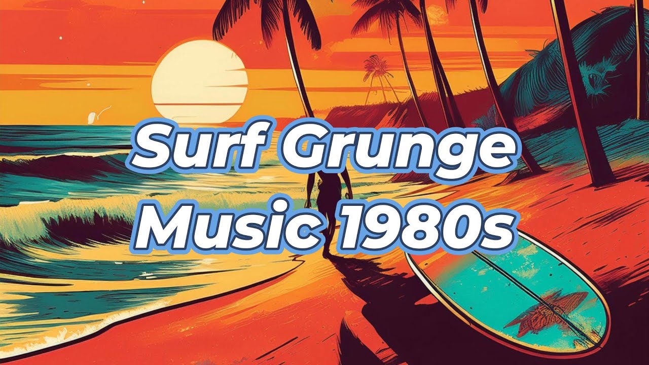 1980s Surf Grunge Instrumental Background Music - YouTube